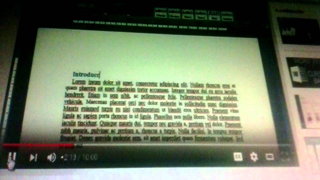 Tutorial De Word - YouTube