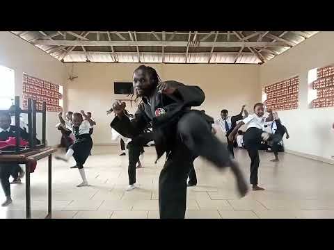karate class at Daisy flower school