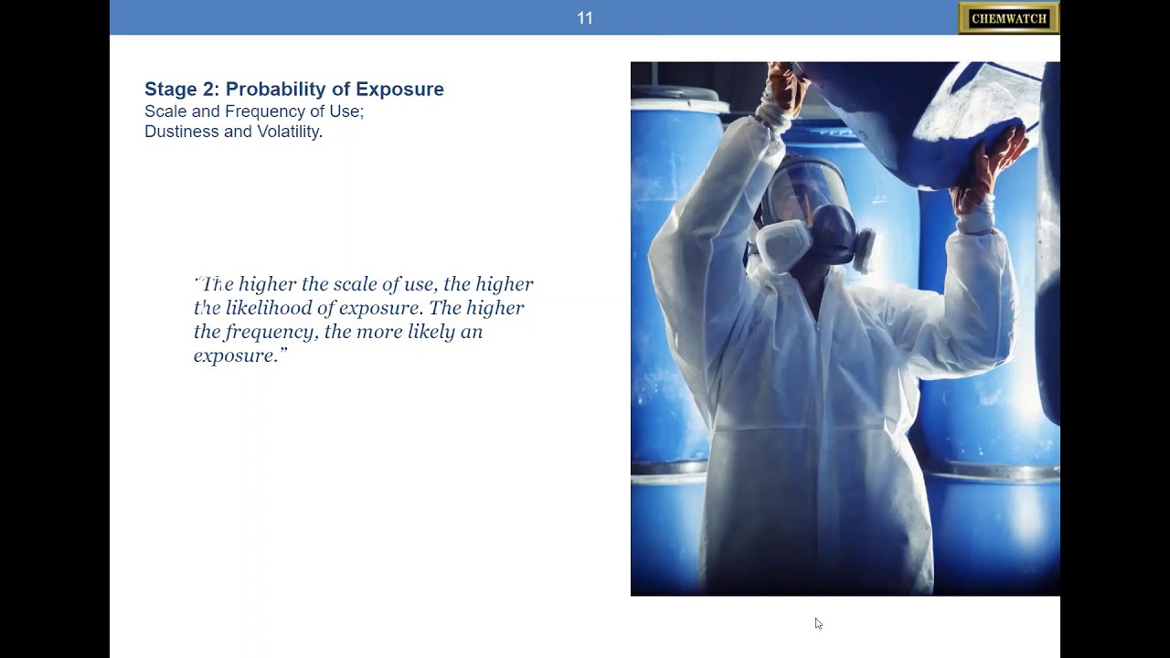 Chemwatch Chemical Risk Assessment Webinar Jan 2021 - YouTube
