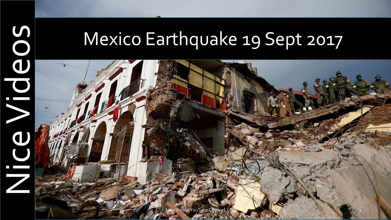 mexico earthquake on 19 september 2017 - YouTube