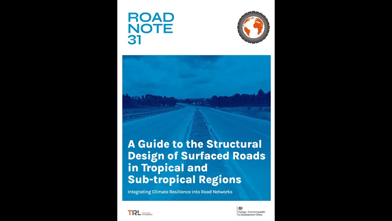 Road Note 31 (5th Edition) Dissemination Workshop Day 2 (session 3 ...