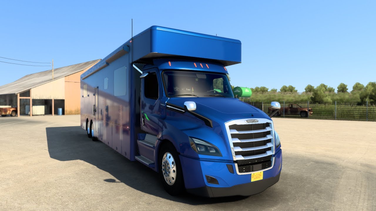 Freightliner Cascadia NRC RV Motorhome ATS 1.39 - 1.41│Freightliner ...