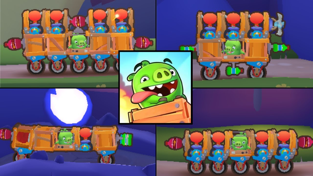 Bad Piggies 2 - All Bosses/Time Trial (Contra-Relógio dos Bosses) 1080P ...