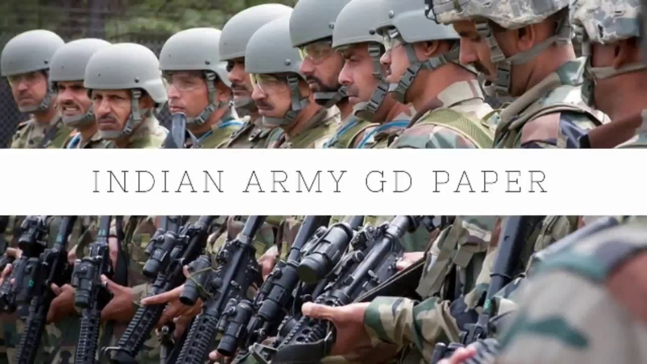 Indian Army Written Paper 🔥| G.K - YouTube
