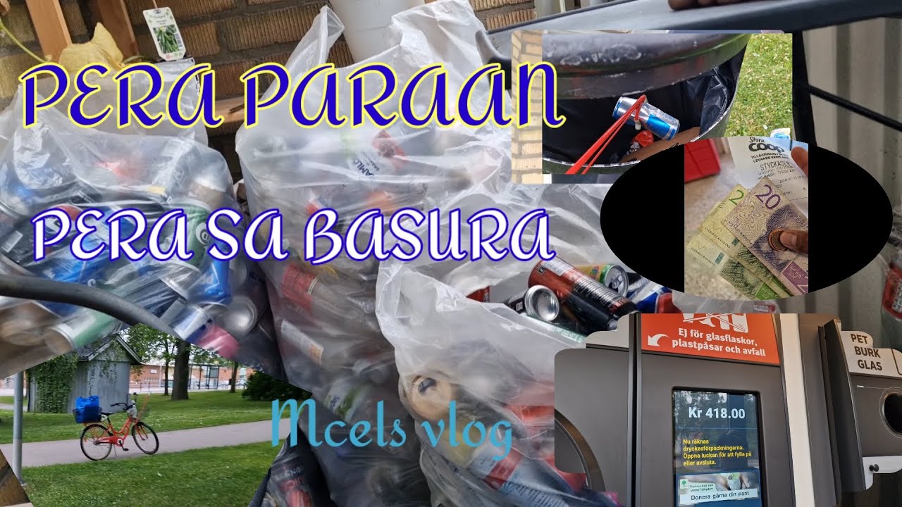 PERA PARAAN #PERA SA BASURA# IPONCHALLENGE@Mcrls vlog - YouTube