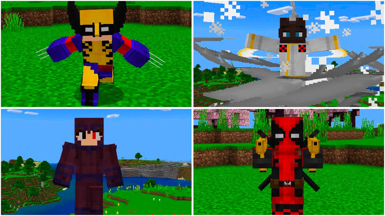 ADDON INCRIVEL X-MEN 97 PARA MINECRAFT - YouTube
