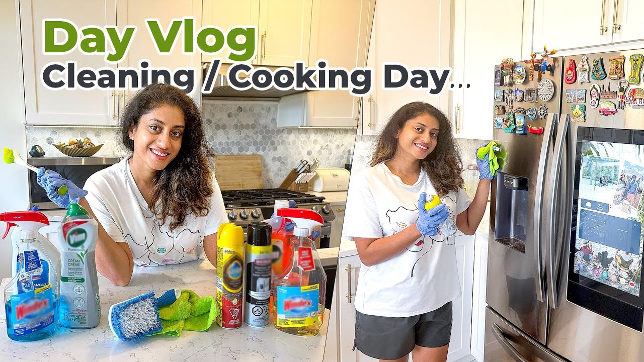 Day With Me | Cleaning | Cooking | Lifestyle | CANADA VLOGS (SINHALA ...