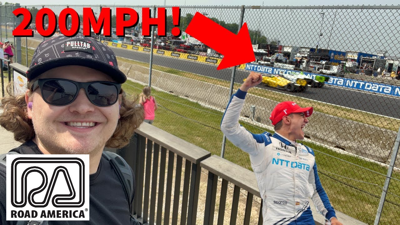 Road America IndyCar Grand Prix 2023! RACING THROUGH THE WOODS! - YouTube