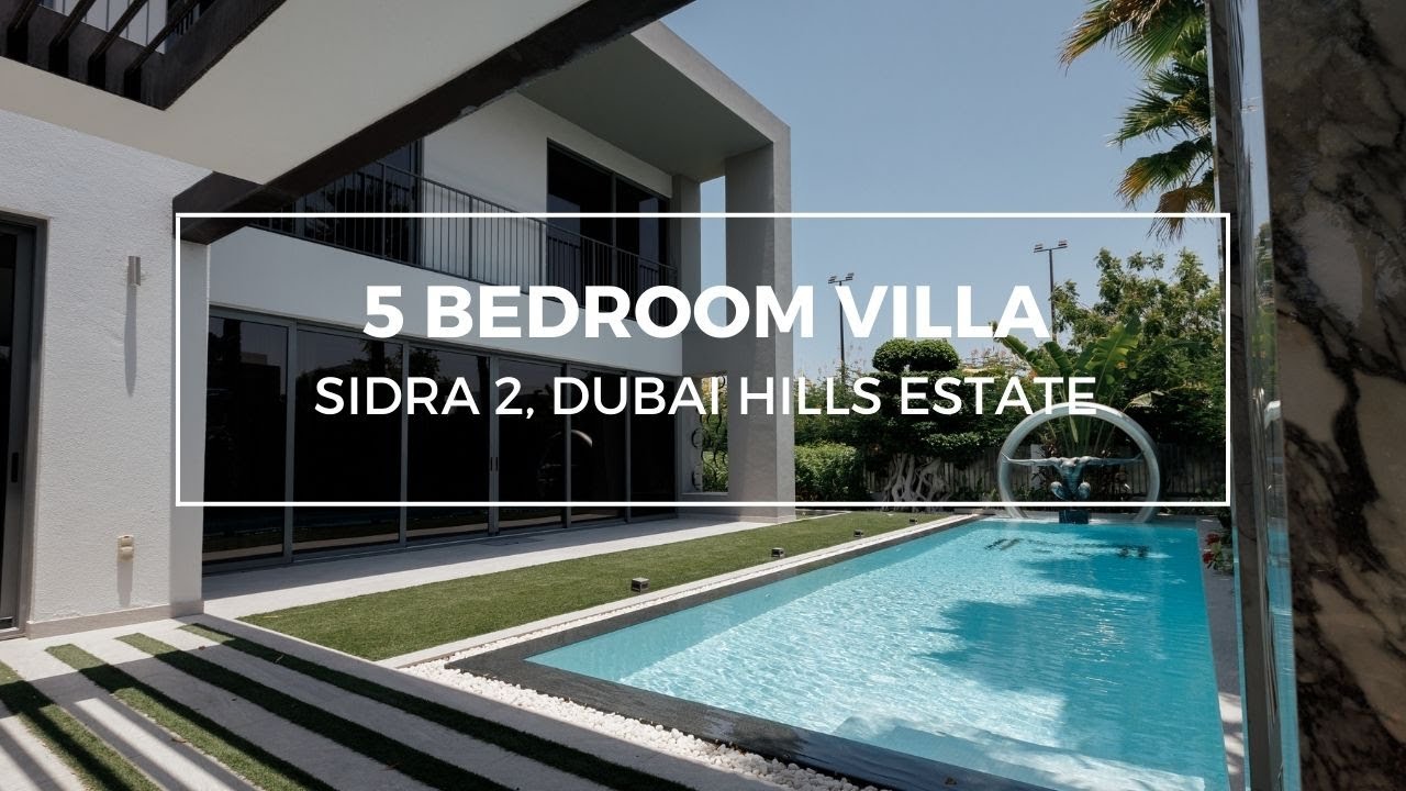 Fully Upgraded 5 Bedroom Villa | Sidra 2, Dubai Hills Estate - YouTube