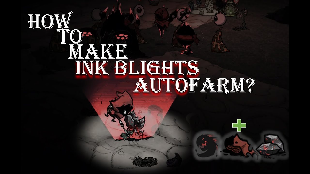 Trap for Ink Blights / Don't Starve Together Guide - YouTube