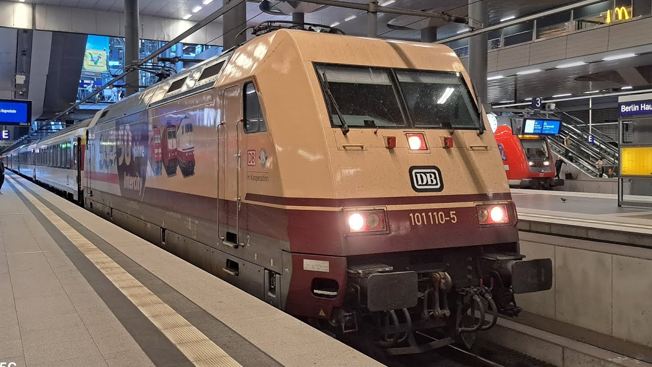 01.05.2024: IC60409 + NJ409 Ankunft aus Zürich HB in Berlin ...
