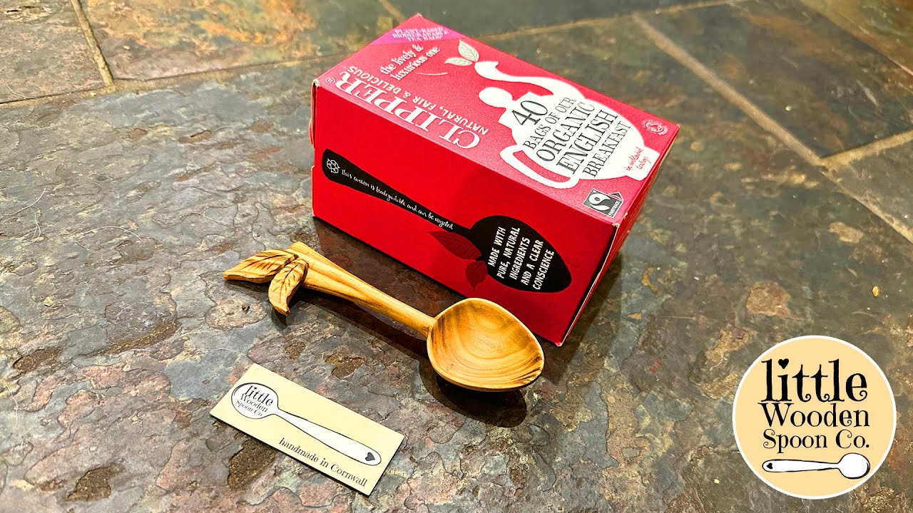 Little Wooden Clipper Tea Spoon - YouTube