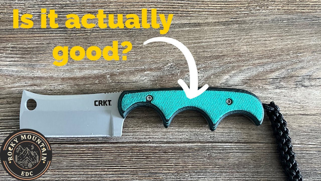 Unboxing and First Impressions of The CRKT Minimalist Cleaver! - YouTube