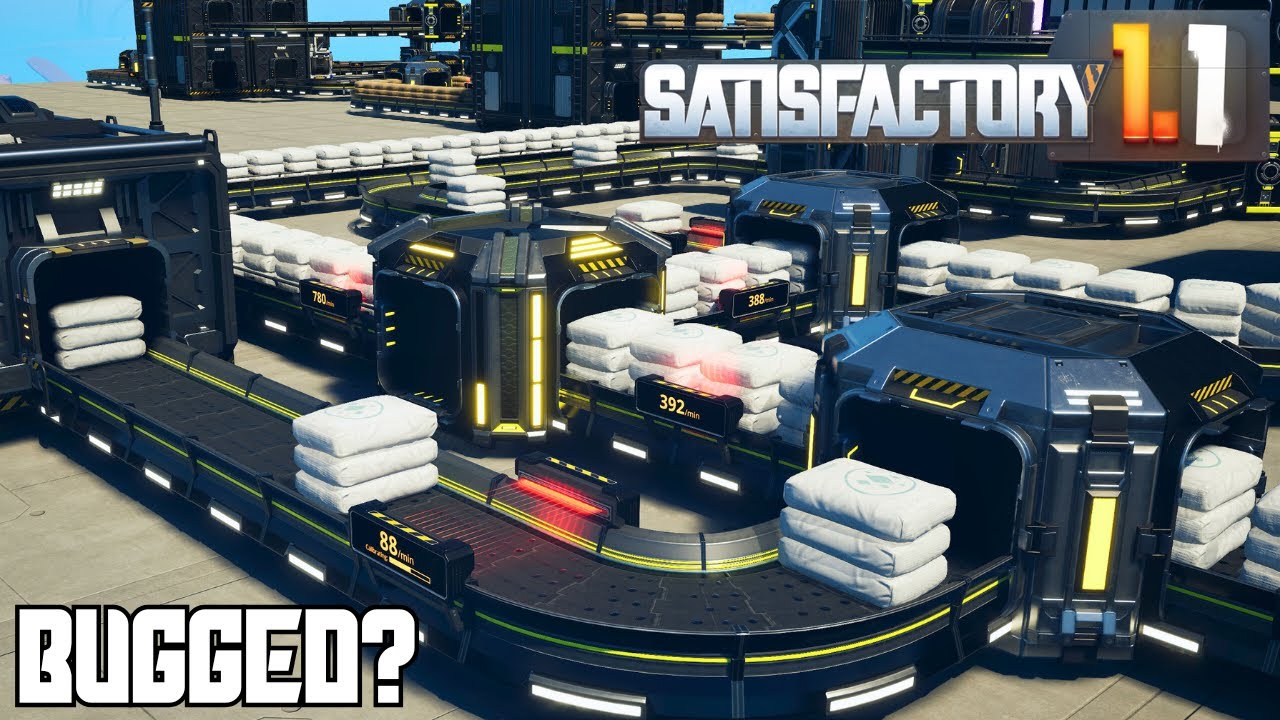 I Think Priority Mergers Have A Problem | Satisfactory 1.1 - YouTube