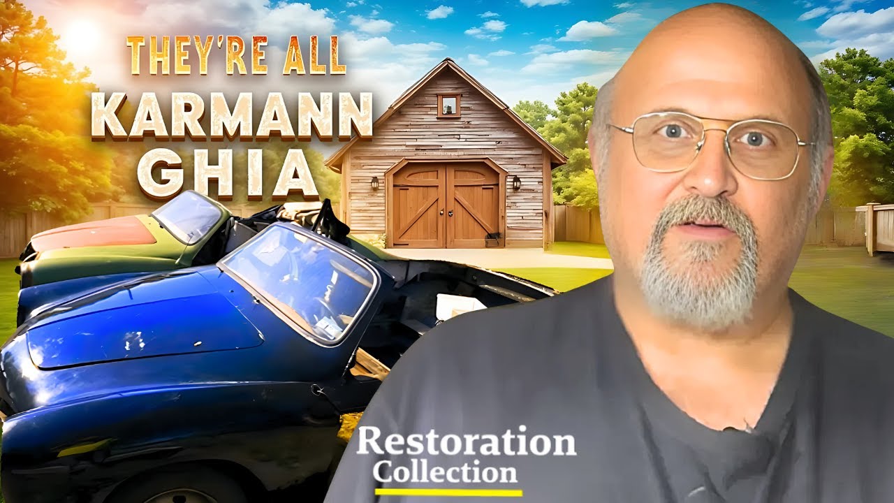 Karmann Ghia Project Car Collection – Rare Finds & Future Restorations ...