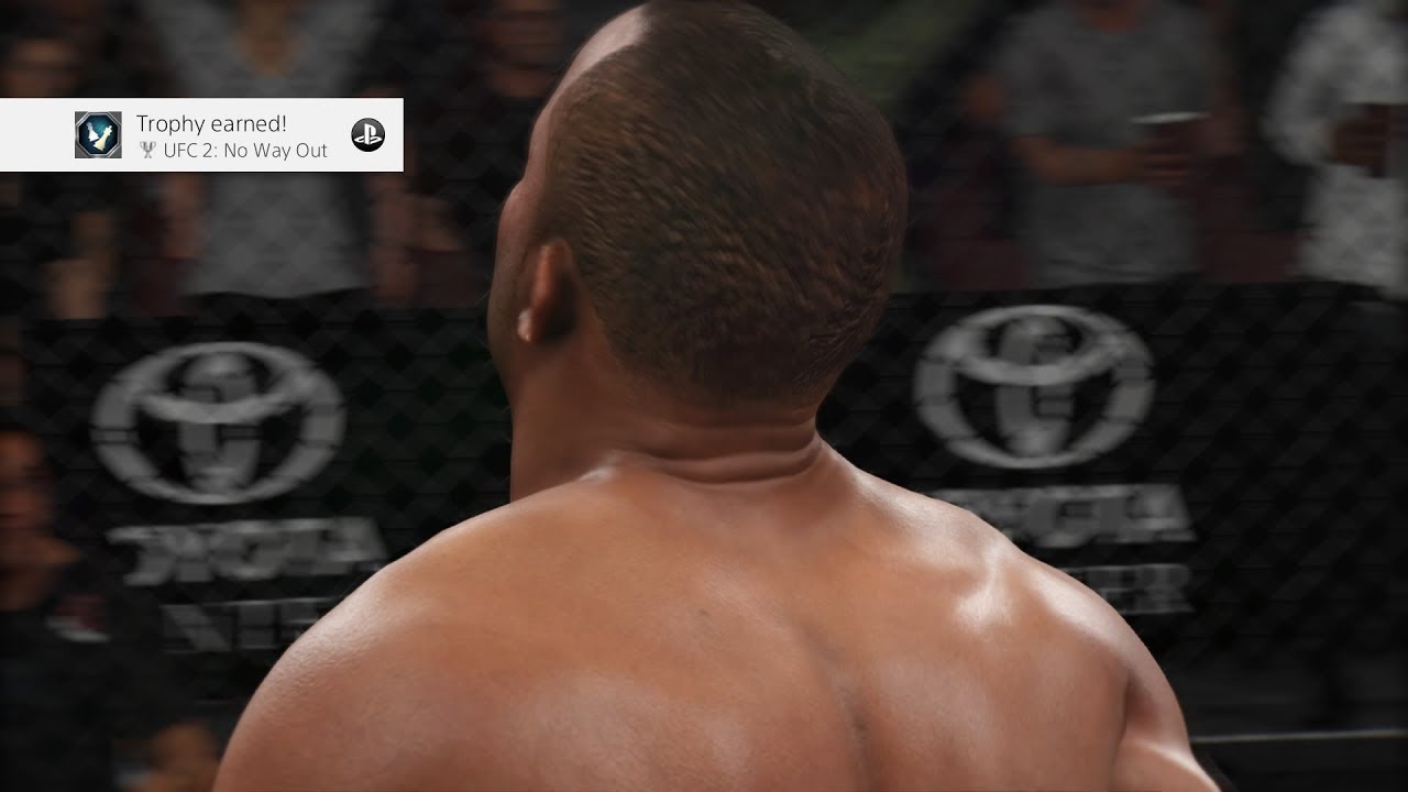 EA UFC 3 - No Way Out Trophy/Achievement - YouTube