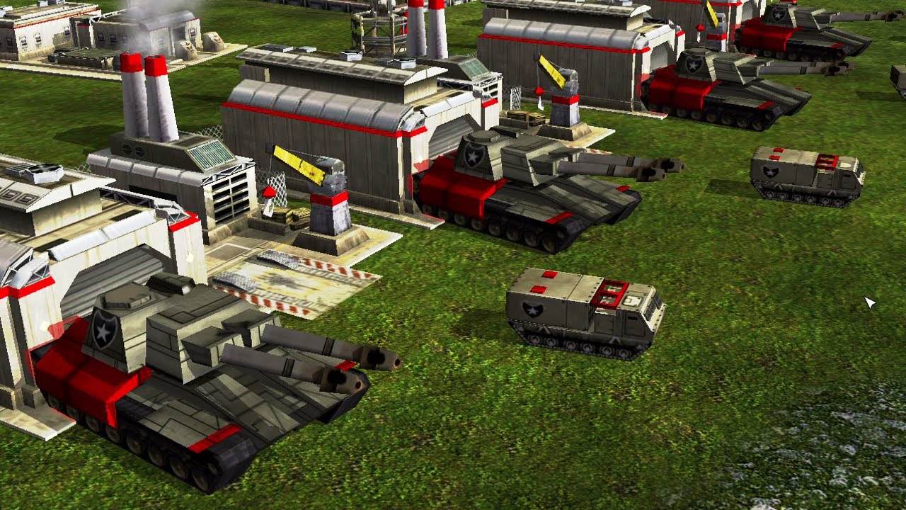 General Ironside vs 7 BOSS USA - Command & Conquer Generals Apocalyptic ...