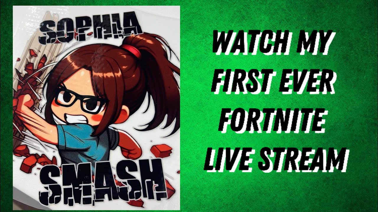 First ever Fortnite live stream - YouTube