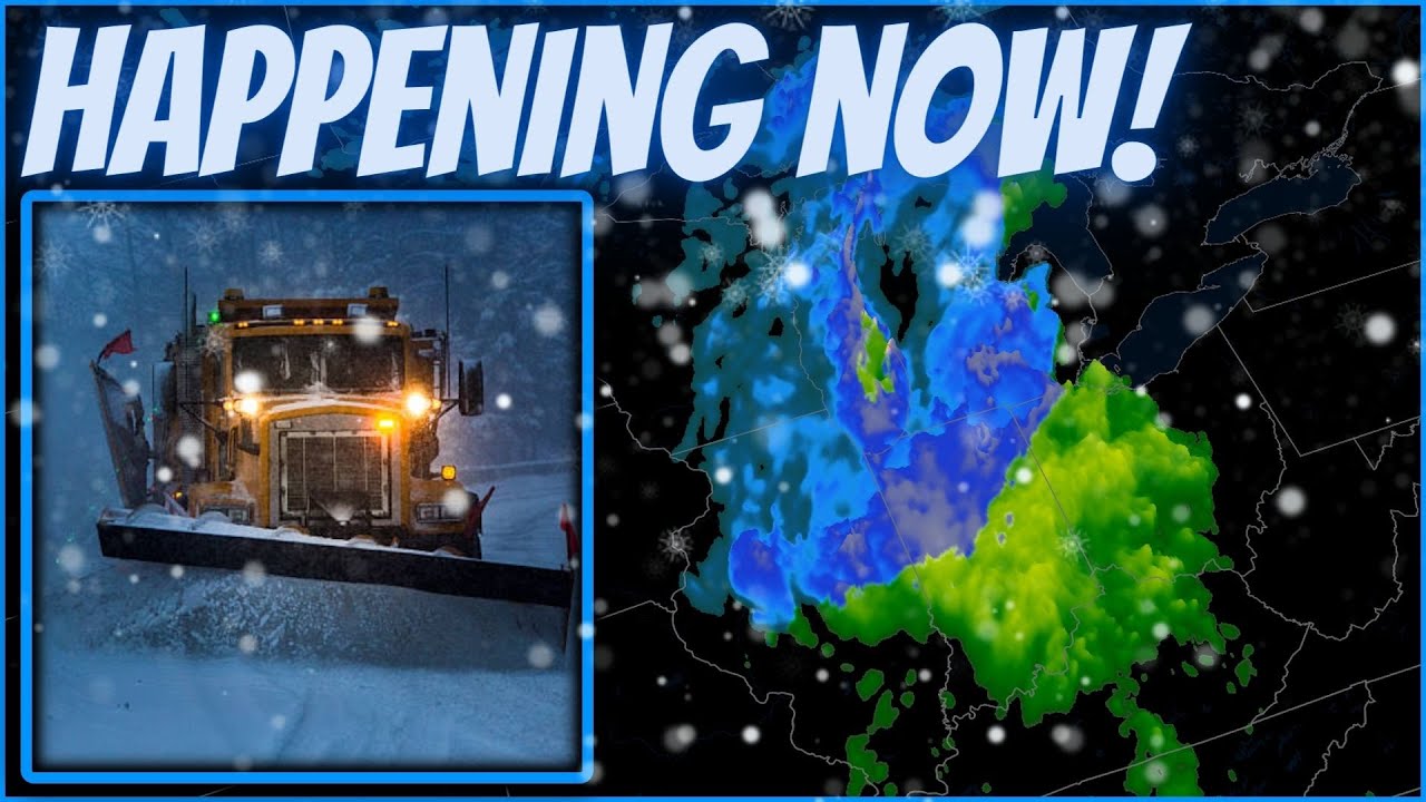🔴LIVE - Crazy Snowstorm Dumping Heavy Snow Across The Ohio Valley ...