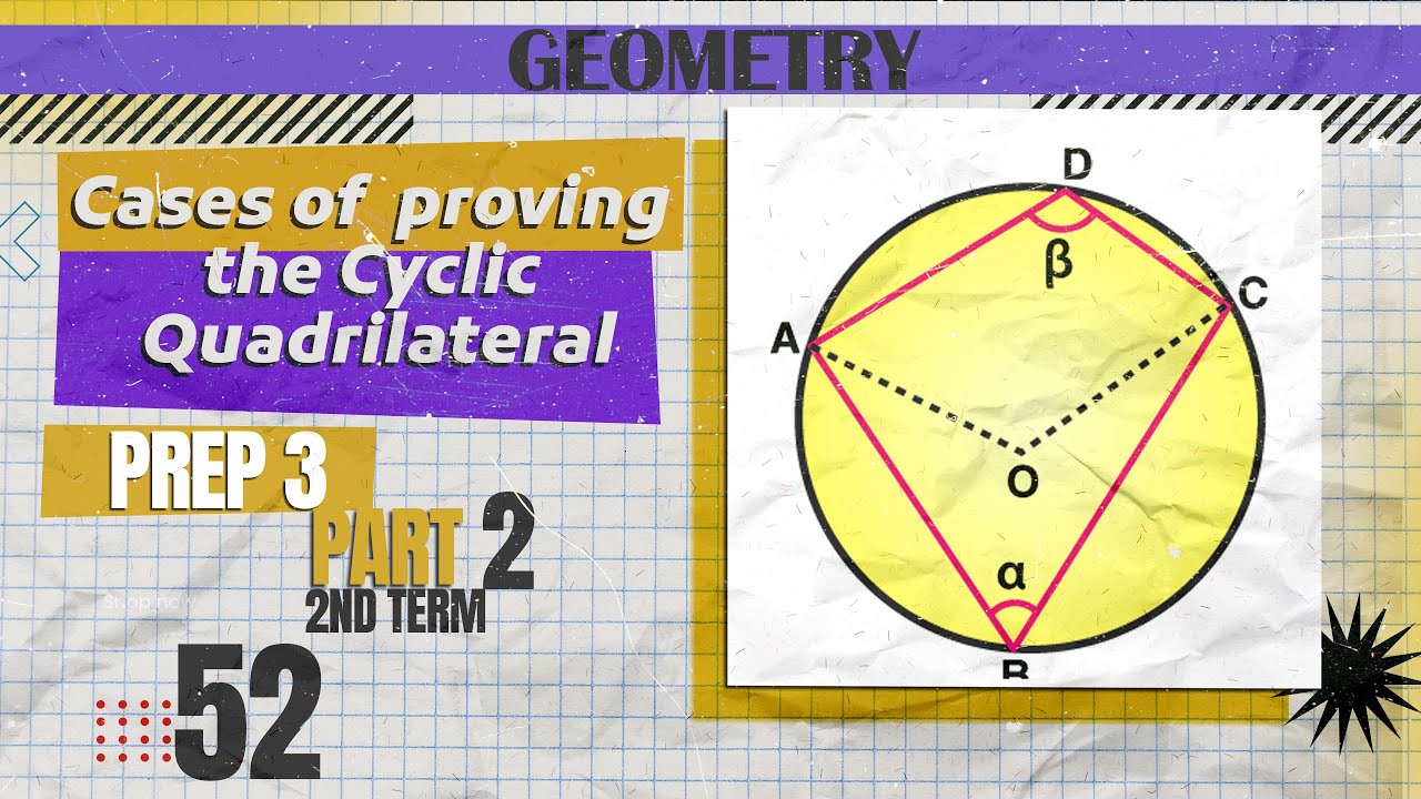prep 3 | Geometry | Cases of proving the Cyclic Quadrilateral ( part 2 ...