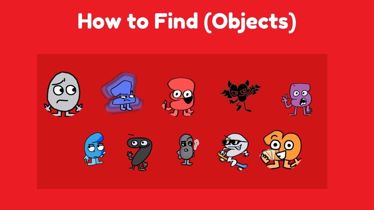 How to New BFB Characters In Find The BFB! (New update) - YouTube