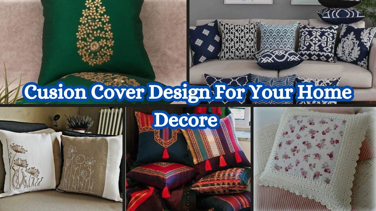 Cusion Cover Design For Your Home Decore - YouTube