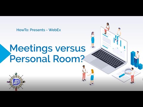 HowTo: WebEx Episode 2 - Meetings vs Personal Room - YouTube