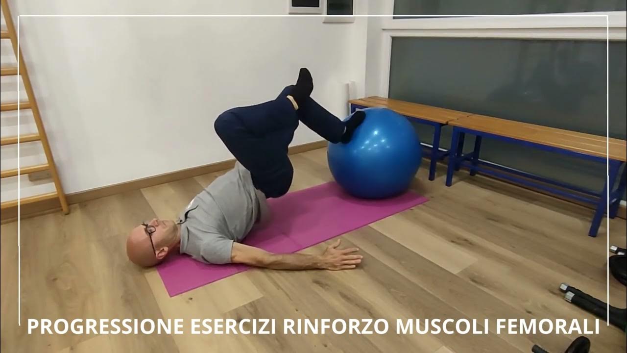Rinforzo muscoli femorali - YouTube