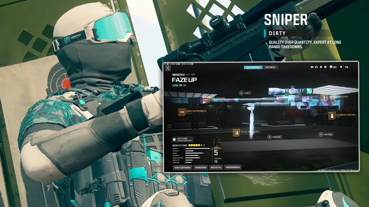 How to be the BEST Sniper in Warzone (use this crazy bullet velocity ...