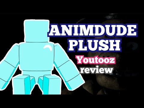 New Animdude/Scott Cawthon Youtooz plush review! - YouTube