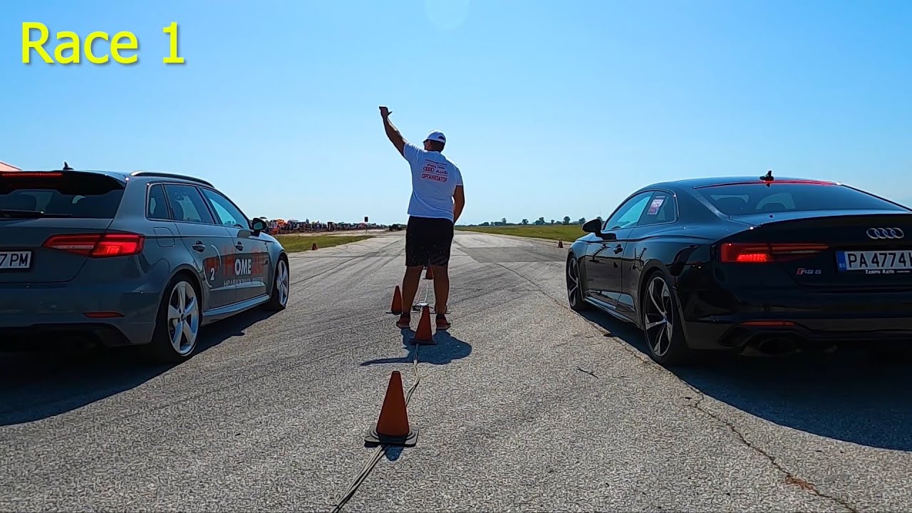 450HP Audi RS3 vs 450HP Audi RS5 👀 🚀 💣 💨 - YouTube