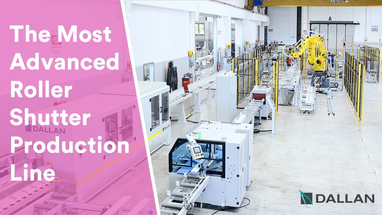 The Most Advanced Roller Shutter Production Line | Coil to Window & Coil to Pack Technology ...