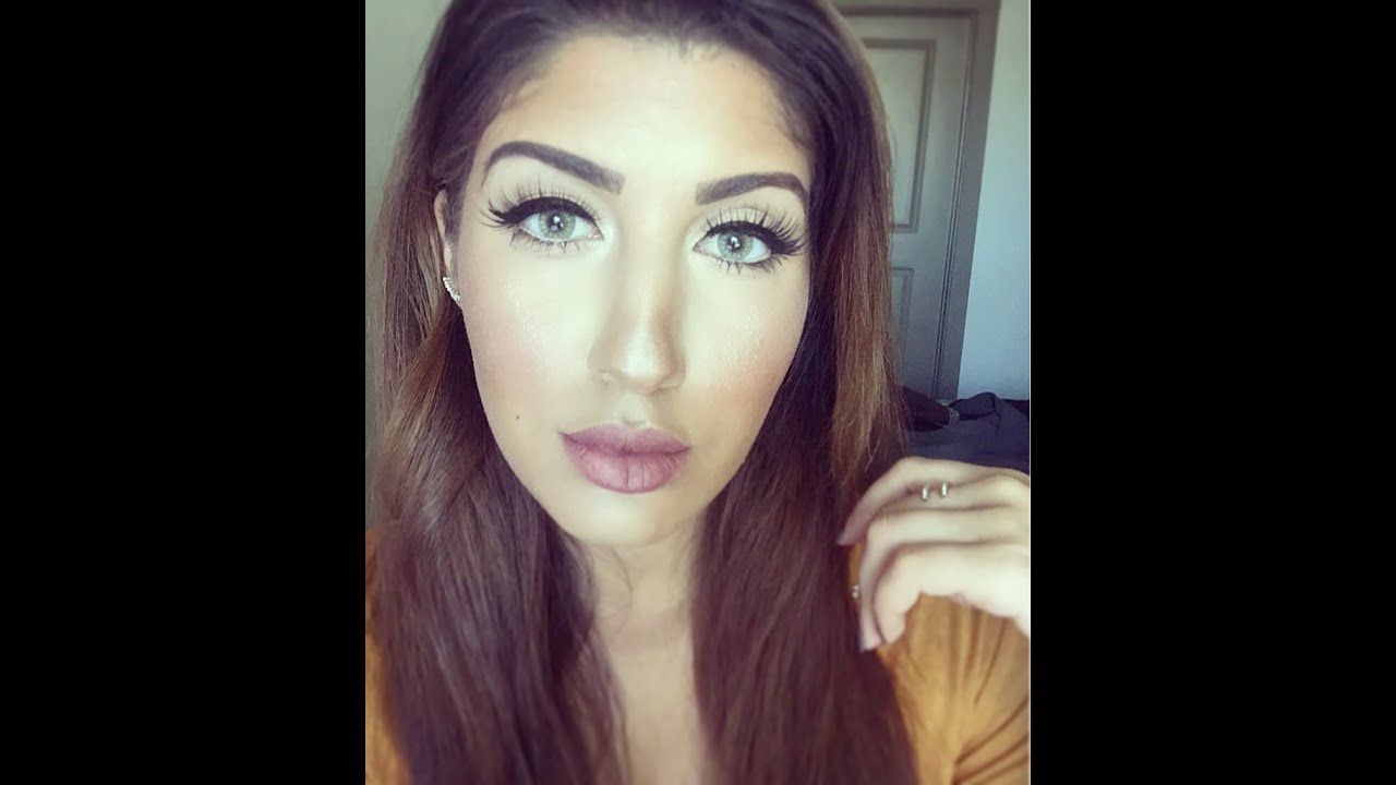 HudaBeauty Farah Lashes - Makeup Look - YouTube