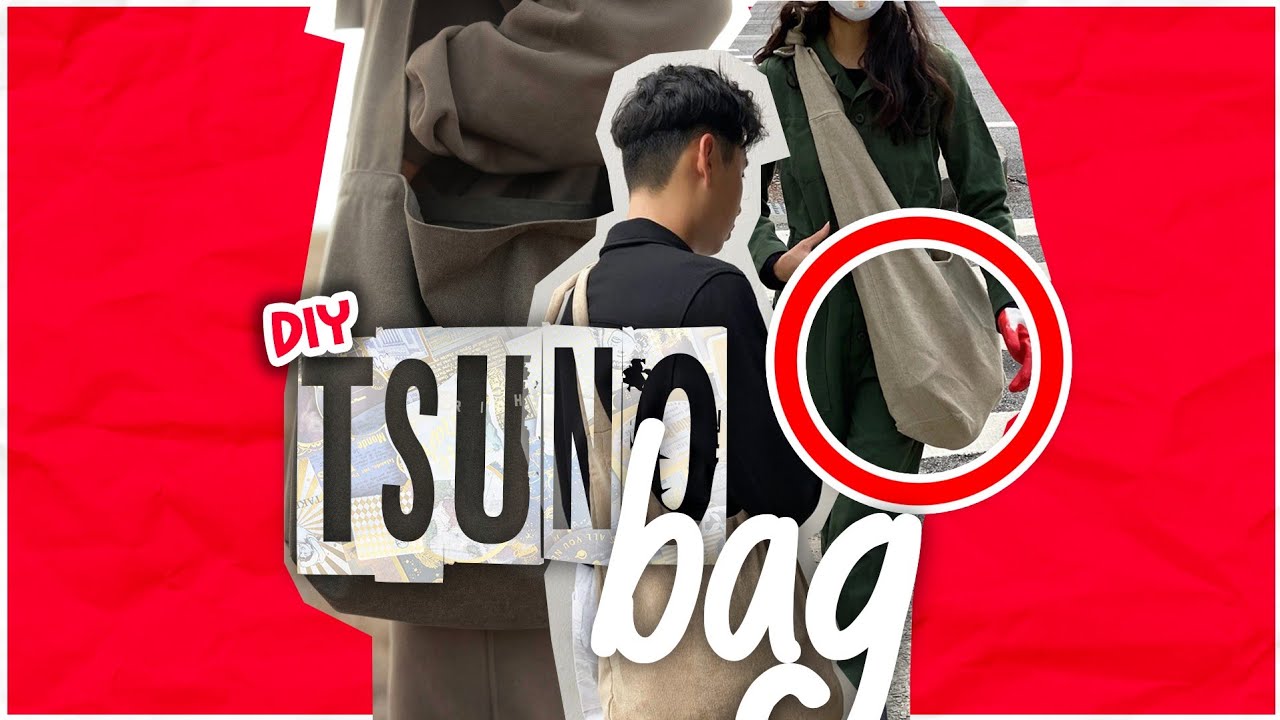 How to sew a Tsuno bag, from pants | The Tall Tailor - YouTube