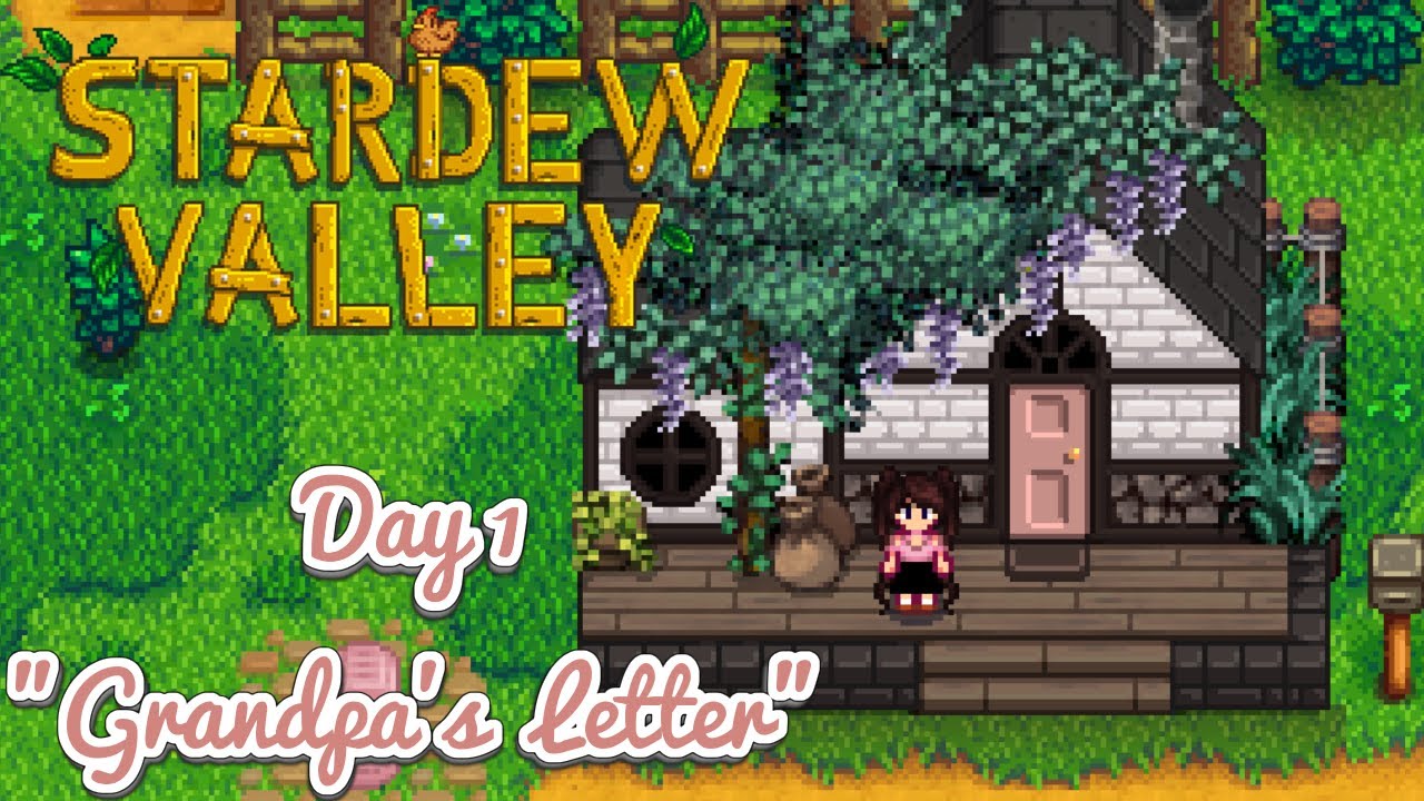 Stardew Valley Modded | Day 1: "Grandpa's Letter" ️ - YouTube