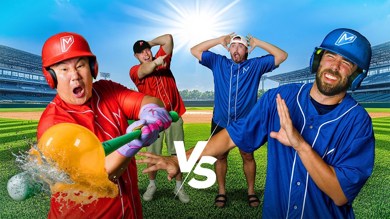 2v2 Baseball Challenge - YouTube