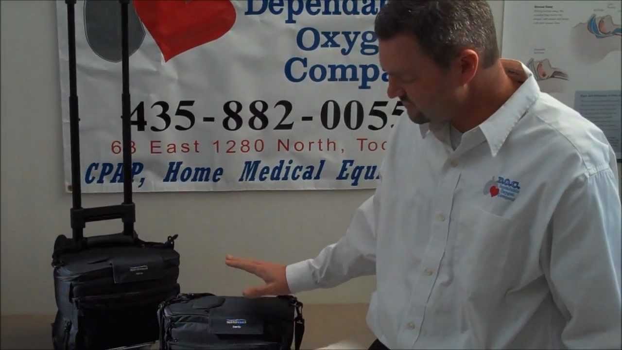 Respironics Evergo Portable Oxygen Concentrator Review - YouTube
