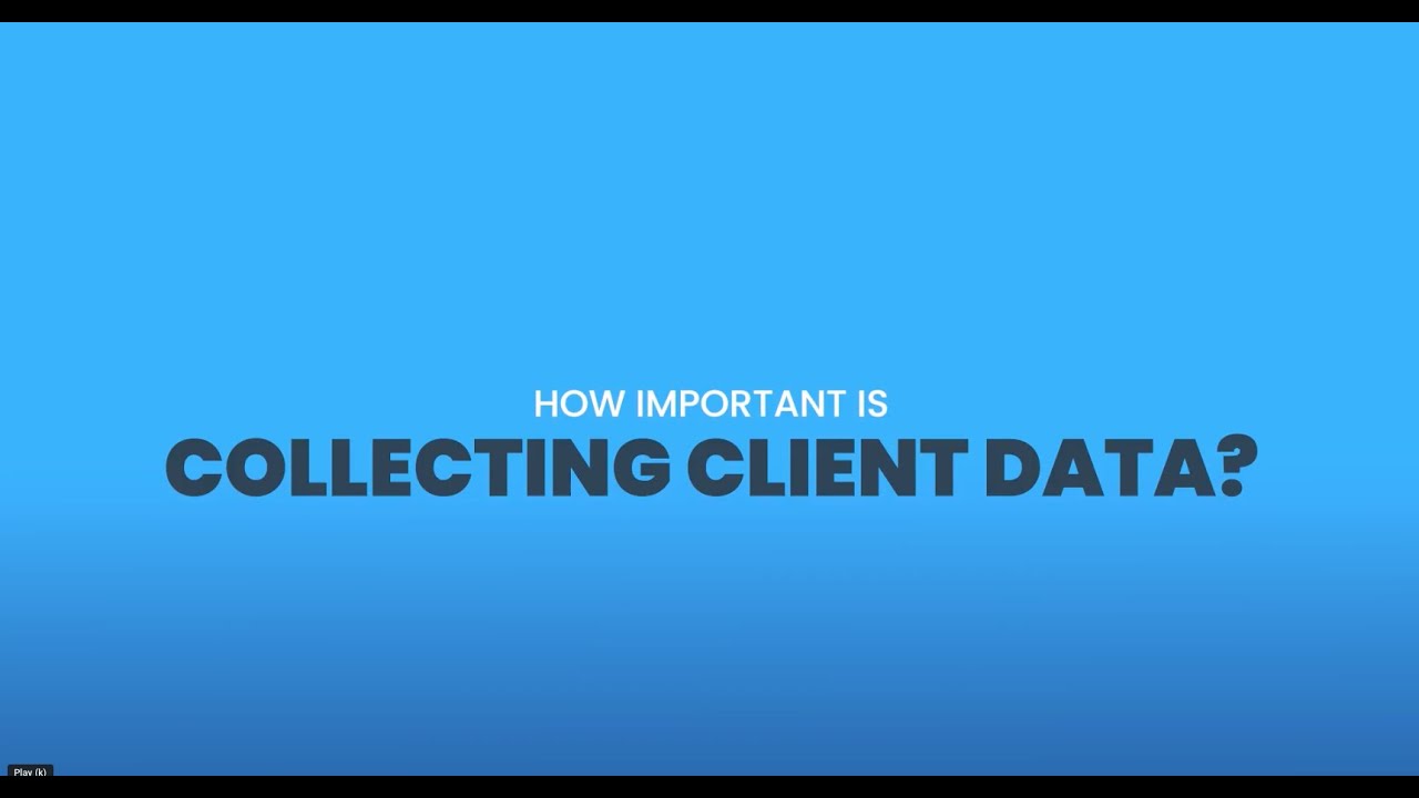 Retail Ryan: How important is collecting client data? - YouTube