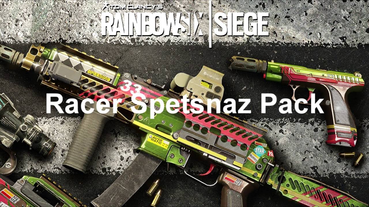 Tom Clancy's Rainbow Six® Siege - Racer Spetsnaz Pack - YouTube