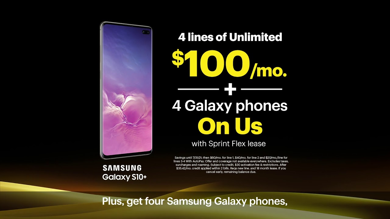 Our best Unlimited deal: 4 lines of Unlimited for just $100/mo. - YouTube