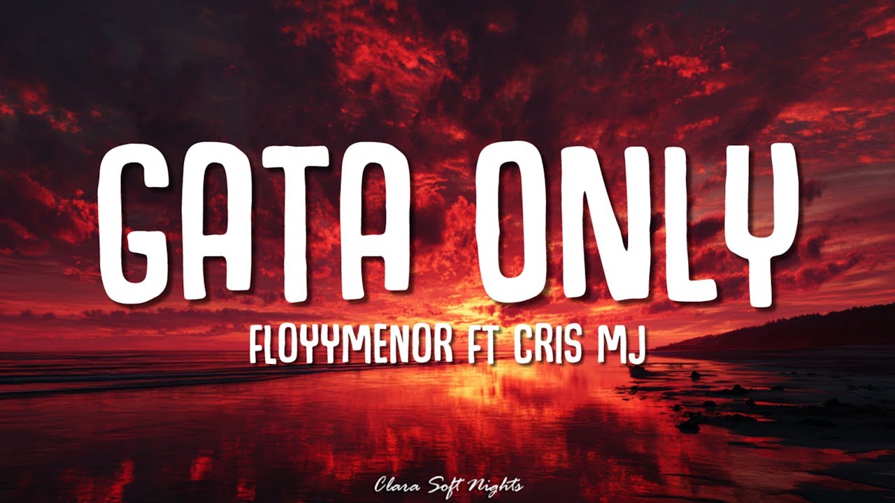 FloyyMenor - GATA ONLY ft. Cris MJ (Letra/Lyrics) - YouTube