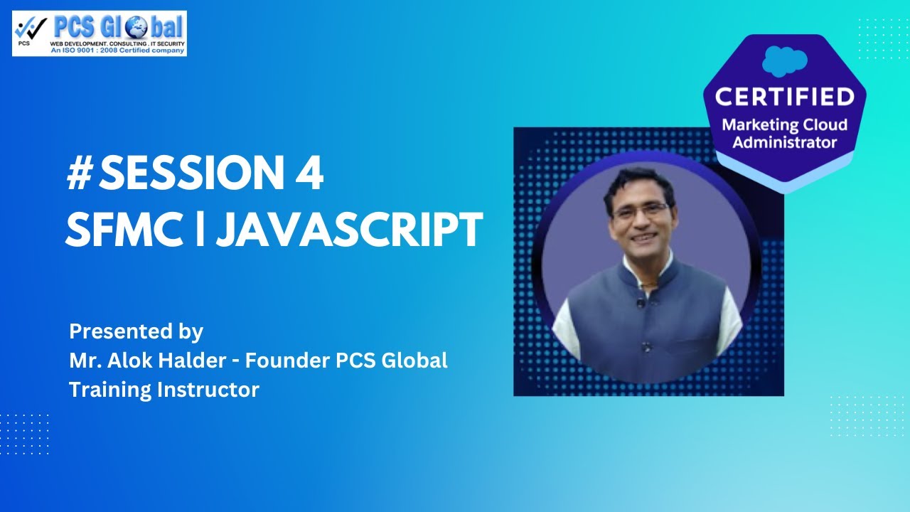 SFMC | JavaScript Session 4 - YouTube