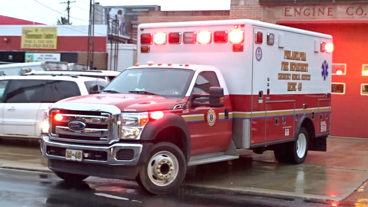 PFD Medic 48 Responding - YouTube