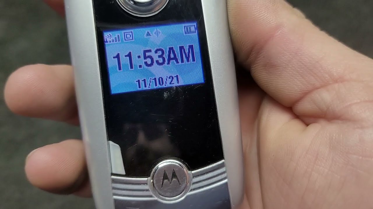 Alltel Wireless Motorola V710 Unboxing (Ebay) - YouTube