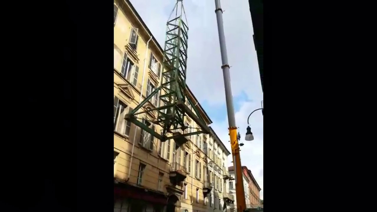 IMA - Montaggio Gru - YouTube