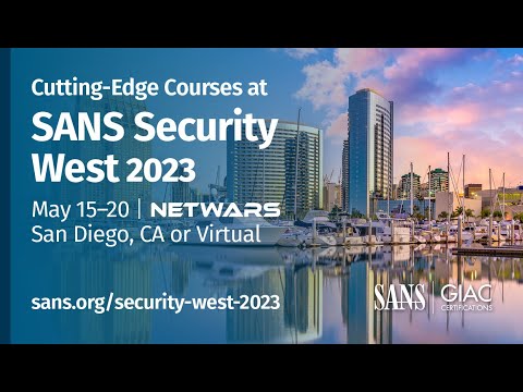 Security West San Diego 2023 - YouTube