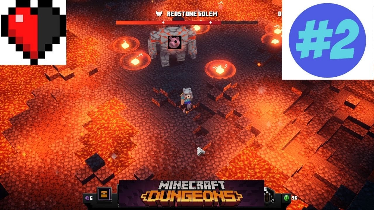 INSANE BOSS FIGHT | Minecraft Dungeons | Part 2 - YouTube