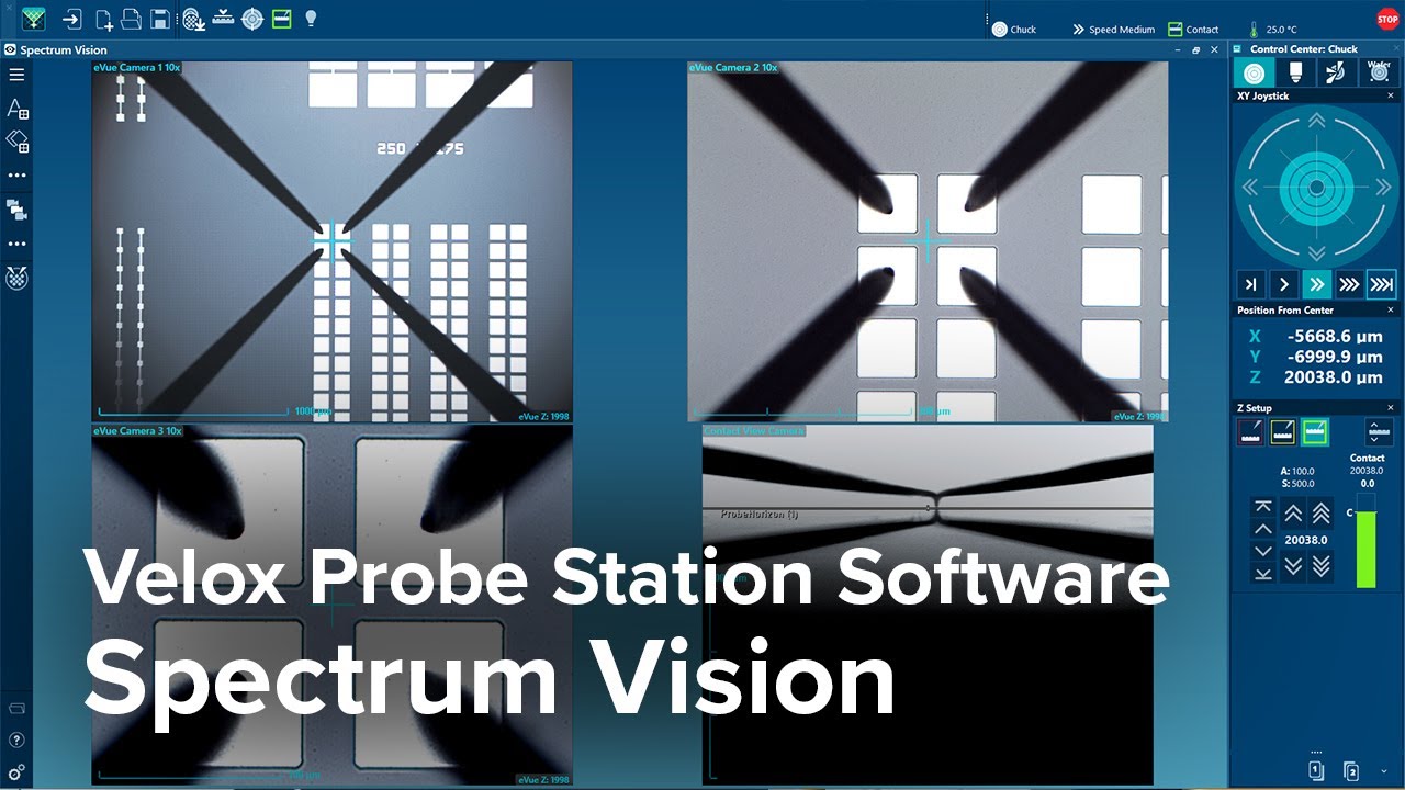 Spectrum Vision – Velox™ Wafer Probe Station Control Software - YouTube