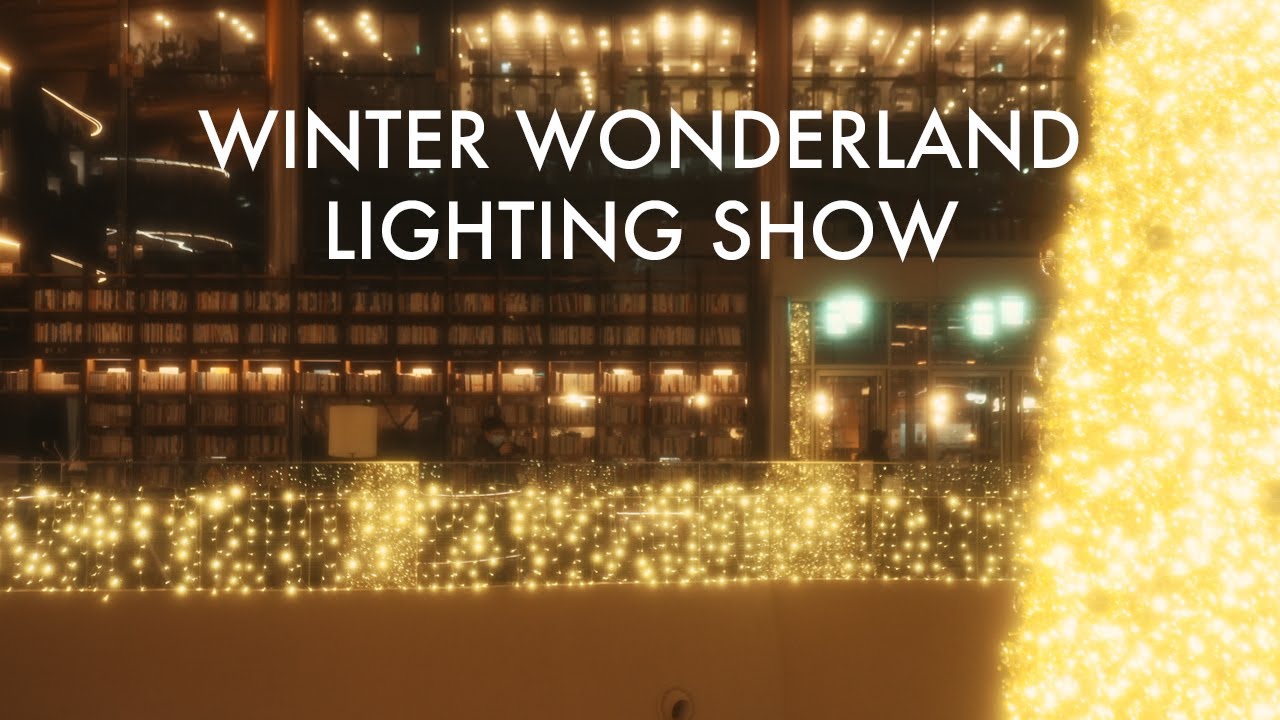 [A7iv] Winter Wonderland Lighting Show In COEX - YouTube