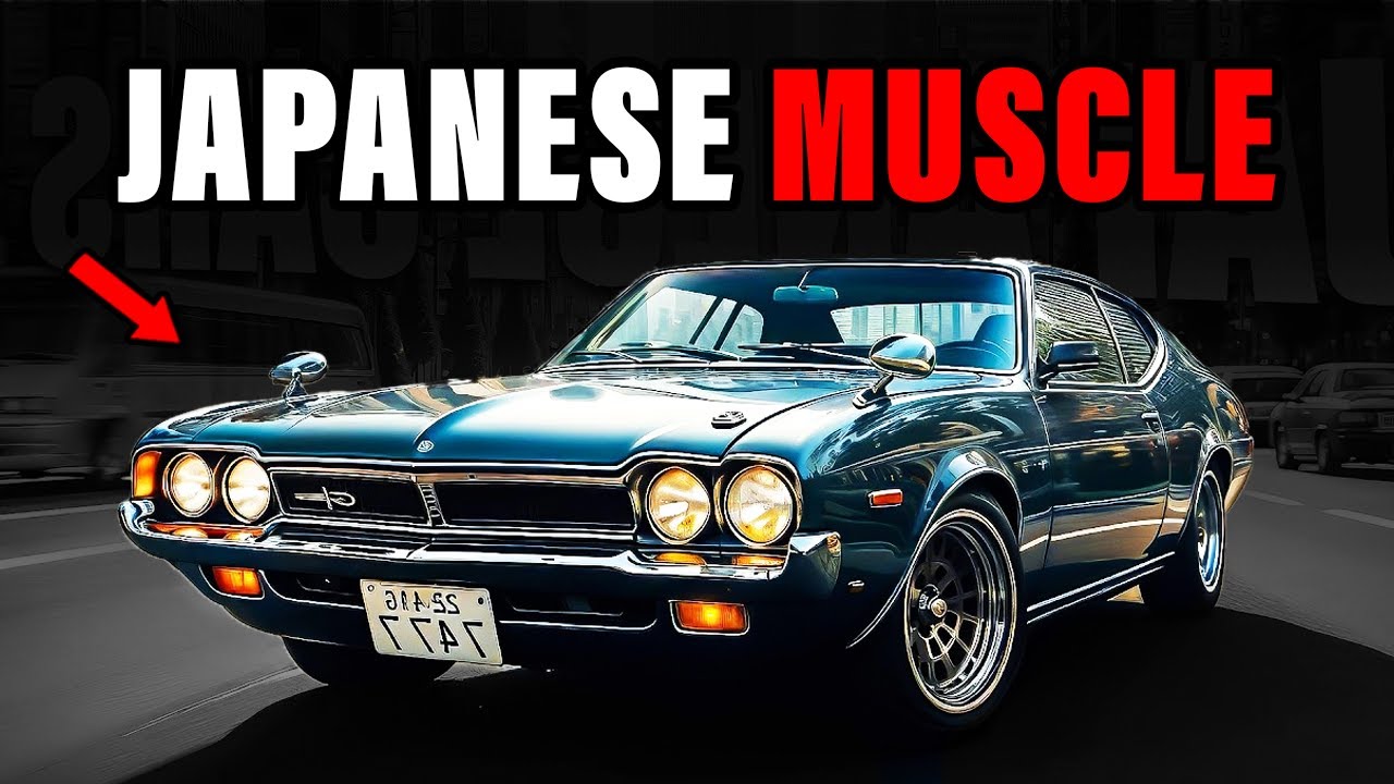 Japanese Muscle Cars So RARE You've Never Seen Them! - YouTube